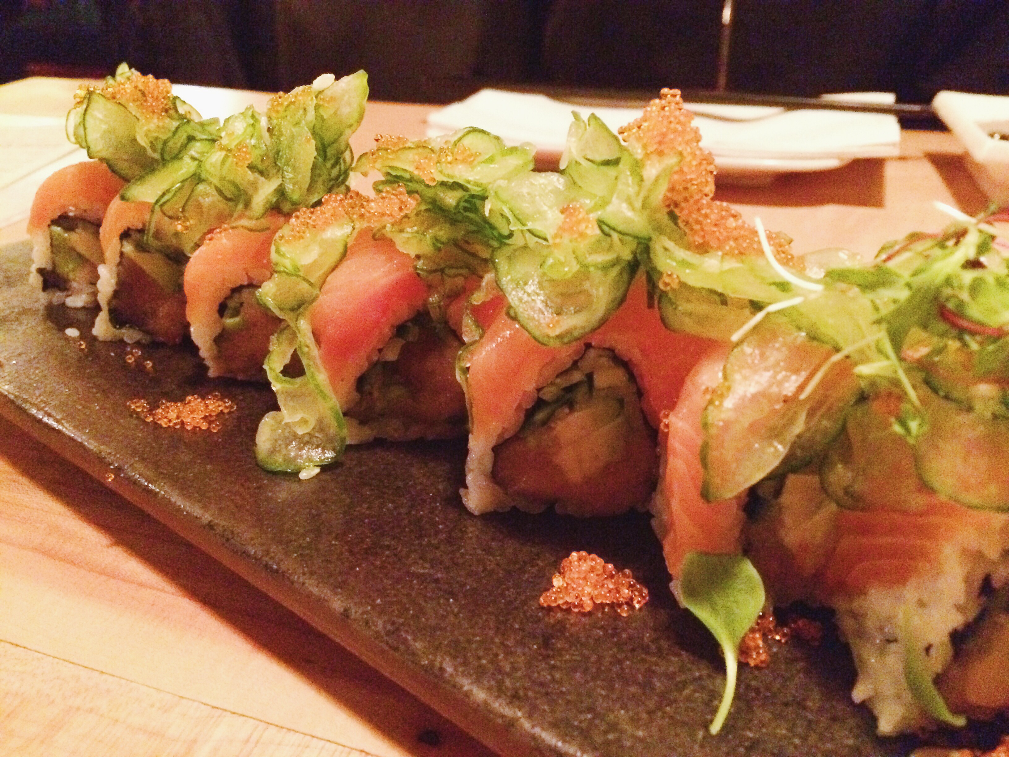 Dinner at Saku Sushi – Mili in the City